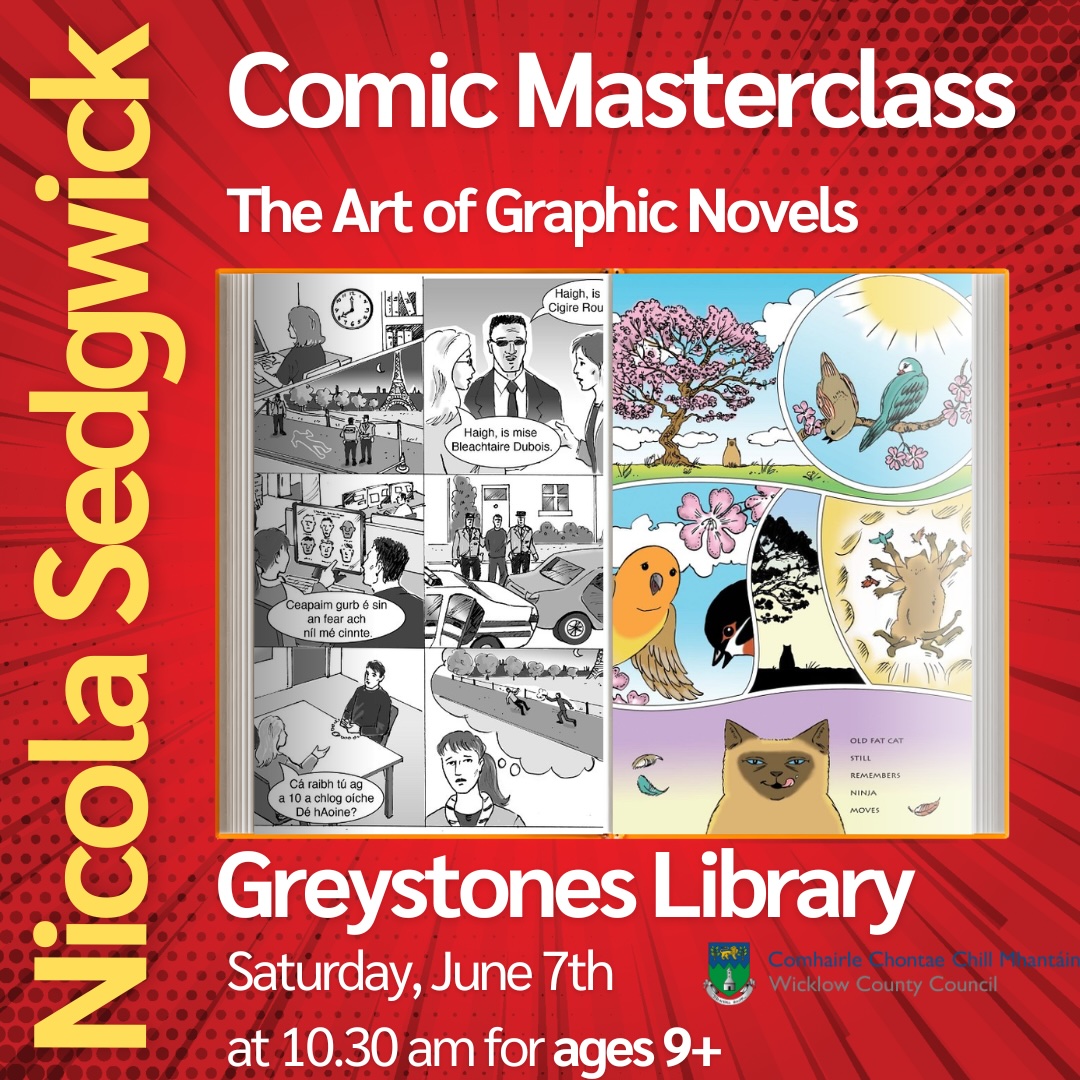 Comic Masterclass - The Art of Graphic Novels @ Greystones Library ...